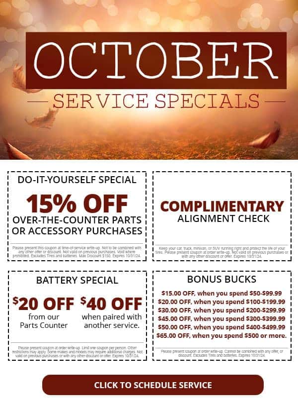 Auto Service Specials | Auburn Honda near Sacramento