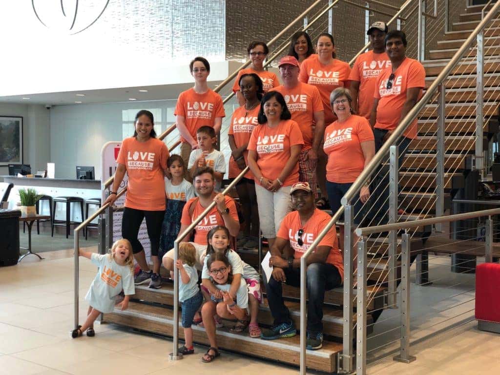 Cross Atlanta Church (Love Because) Help Feed the Children