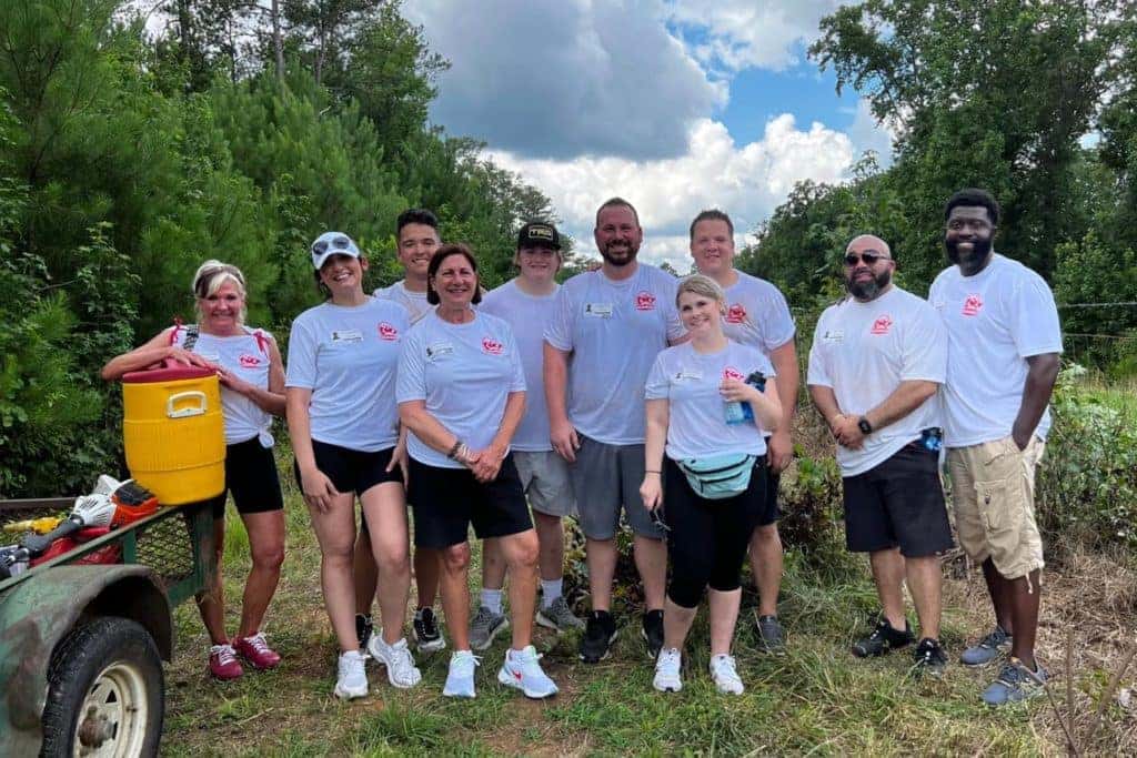 Camp Twin Lakes Volunteer Clean Up Day | Beaver Toyota of Cumming
