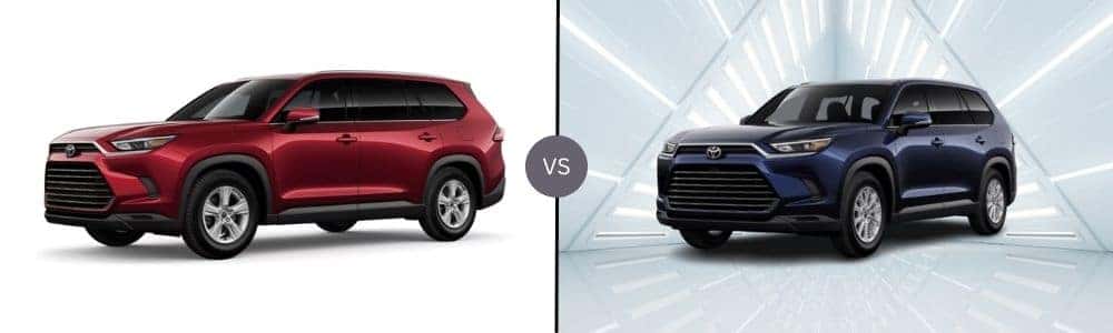 2025 Toyota Grand Highlander LE vs. XLE | Trim Comparison