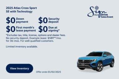 The Volkswagen Sign Then Drive Sales Event is Back! | Bill Jacobs ...