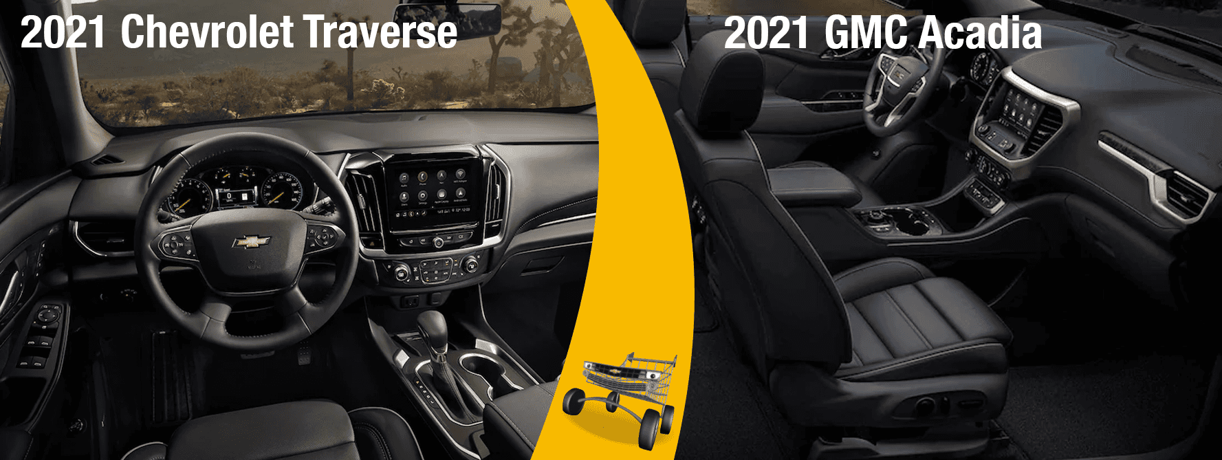 2021 Chevrolet Traverse versus 2021 GMC Acadia Chicago, IL | Chevrolet ...