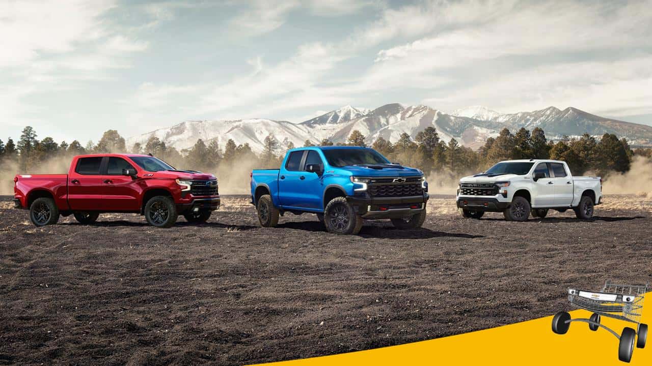 2025 Chevrolet Silverado 1500 Trim Comparison: WT, Custom, LT, RST, LTZ ...