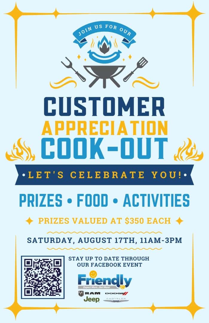 Customer Appreciation Event 2024 | Friendly CDJR