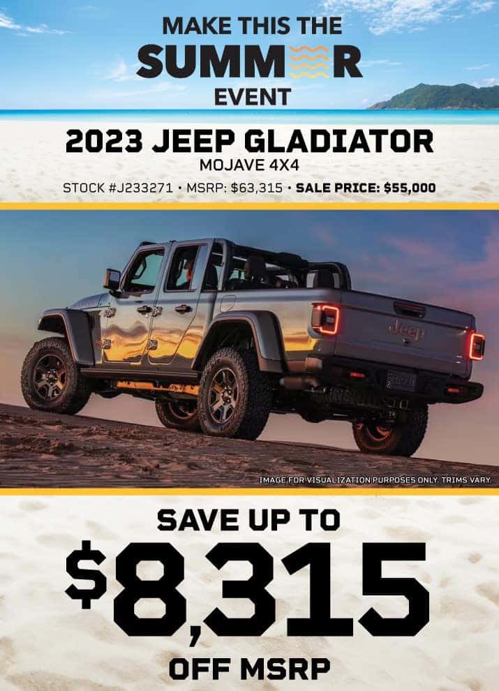 Current New Jeep Specials Offers | Courtesy Jeep of Superstition Springs