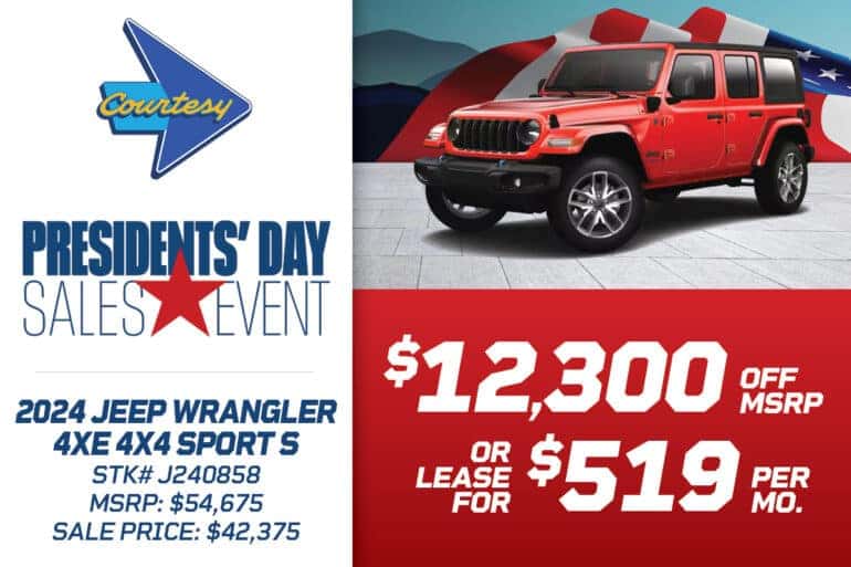Current New Jeep, Wagoneer Specials Offers | Courtesy Jeep of ...