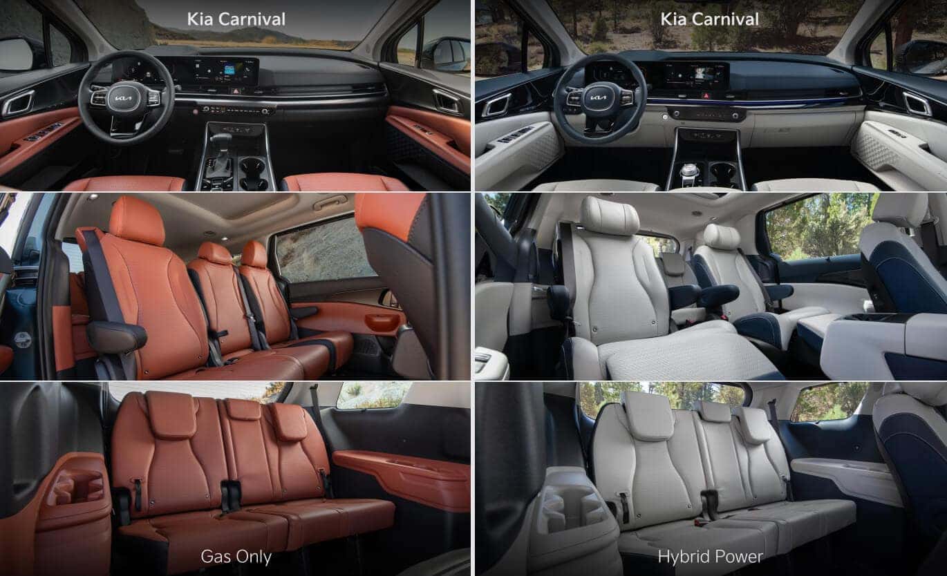 2025 Kia Carnival Vs. Kia Carnival Hybrid: Full Comparison