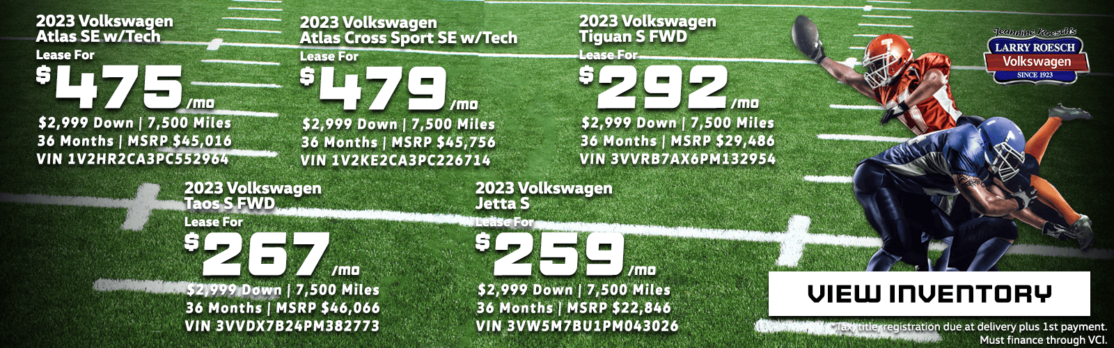 Larry Roesch Volkswagen | New & Used VW Dealer | Bensenville, IL