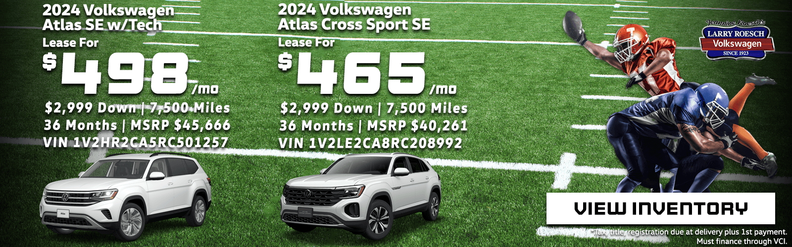 Larry Roesch Volkswagen | New & Used VW Dealer | Bensenville, IL