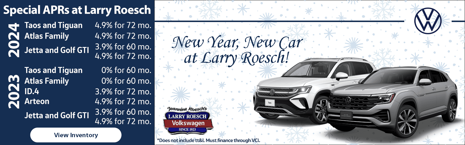 Larry Roesch Volkswagen | New & Used VW Dealer | Bensenville, IL