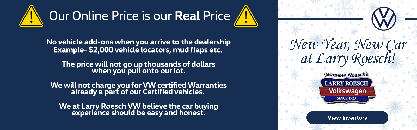 Larry Roesch Volkswagen | New & Used VW Dealer | Bensenville, IL