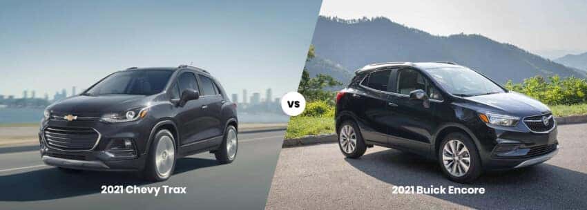 2021 Chevy Trax vs. 2021 Buick Encore | Leson Chevrolet Company, Inc.