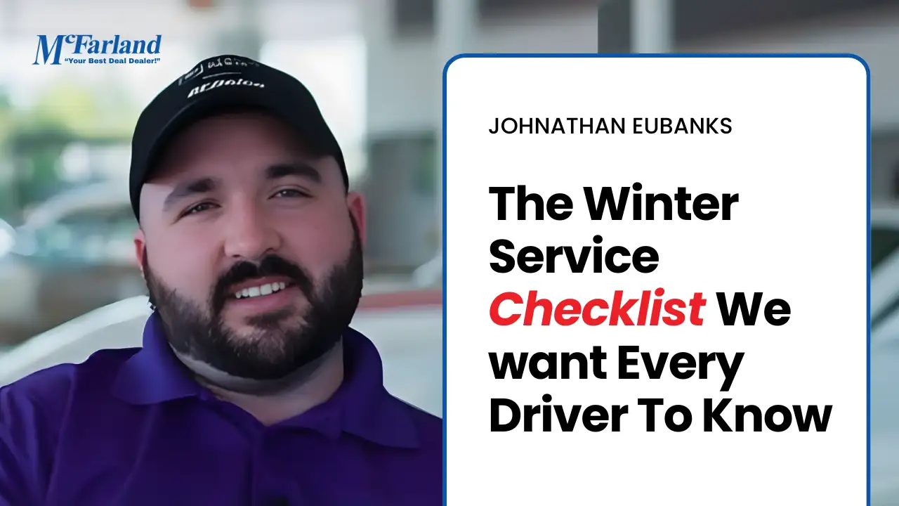 Chevy Winter Service Checklist for Safer Driving | McFarland Chevrolet