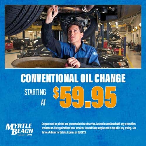 Myrtle Beach Chrysler Jeep Service Specials | Myrtle Beach Chrysler Jeep
