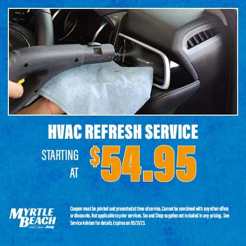Myrtle Beach Chrysler Jeep Service Specials | Myrtle Beach Chrysler Jeep