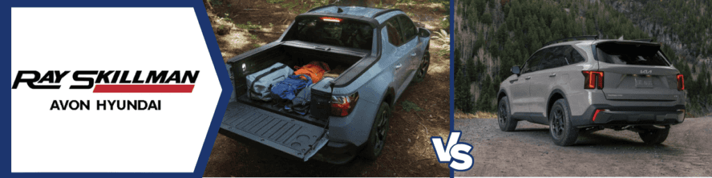 2024 Hyundai Santa Cruz vs. Kia Sorento | Ray Skillman Hyundai of Avon