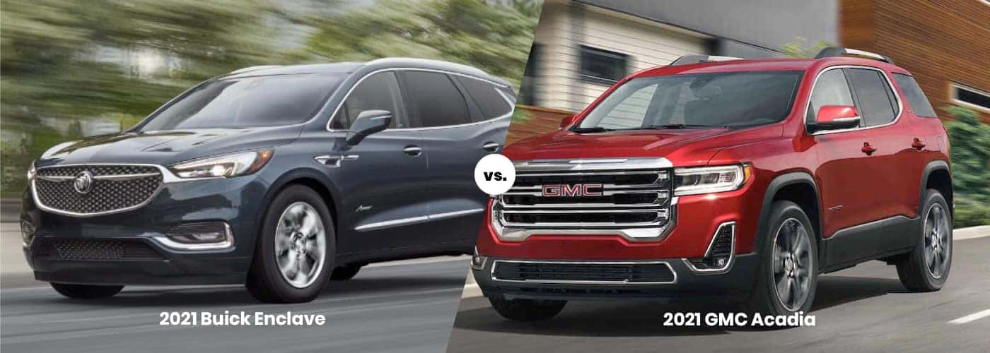 2021 Buick Enclave vs. GMC Acadia | Robert Basil Buick GMC