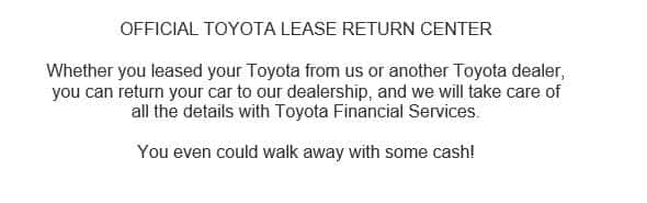 Cash Offer | Schaumburg Toyota