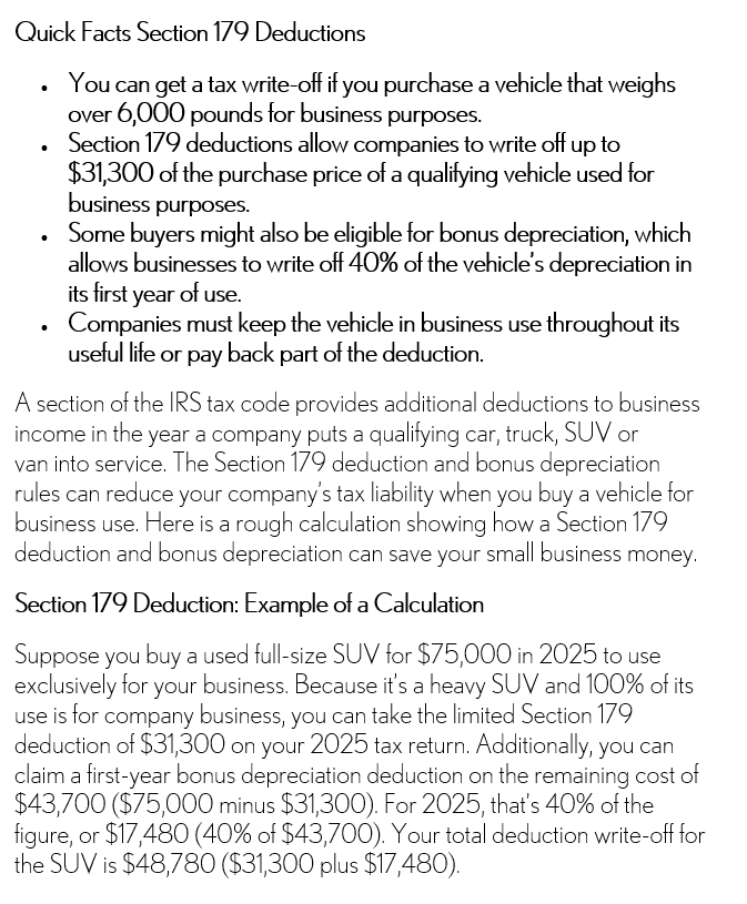 Section 179 Tax Savings | Schaumburg Toyota