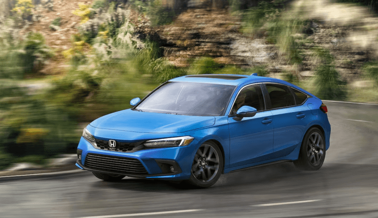 Space in the 2024 Honda Civic Hatchback | Serra Honda Champaign