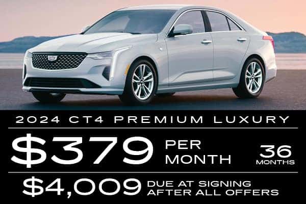 Cadillac CT4 Offers at Smail Cadillac in Greensburg PA 15601