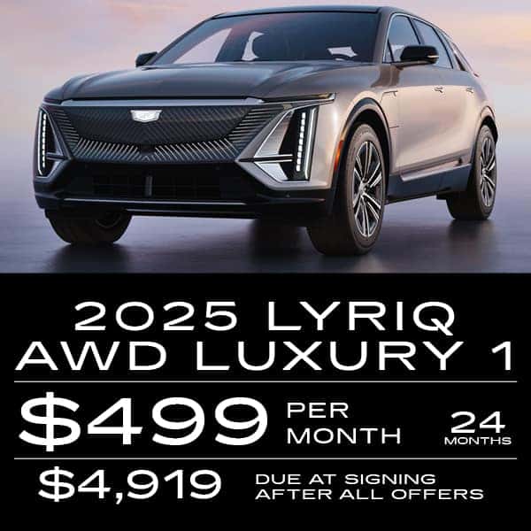 2025 CADILLAC LYRIQ AWD LUXURY 1 | Smail Cadillac