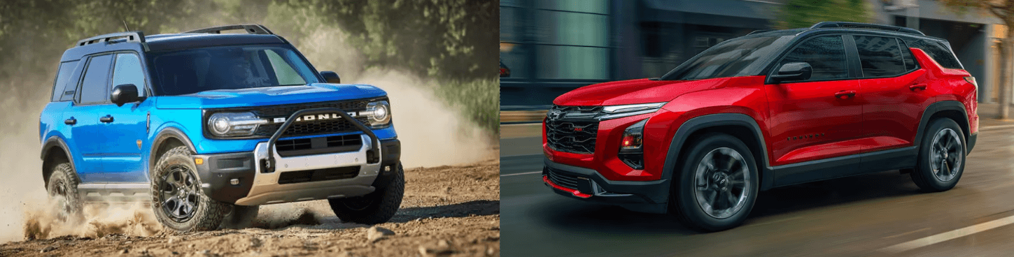 2026 Chevrolet Equinox vs Ford Bronco Sport: Compact SUV Comparison