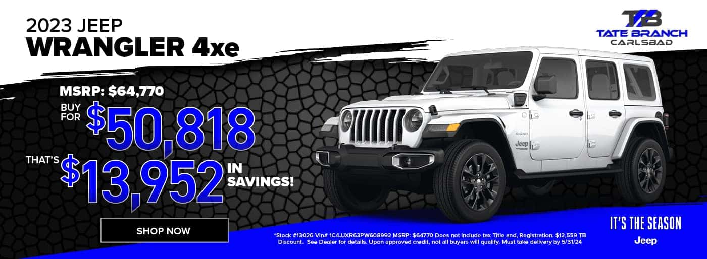 Jeep Dodge Ram Dealer Las Cruces, Carlsbad NM | Tate Branch Carlsbad