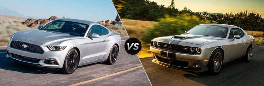 2018 Dodge Challenger vs 2018 Ford Mustang