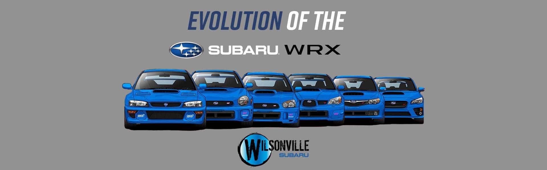 Evolution of the Subaru WRX | Wilsonville Subaru