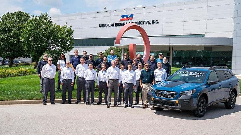 Subaru of Indiana Automotive Produces its 5 Millionth Subaru Vehicle ...