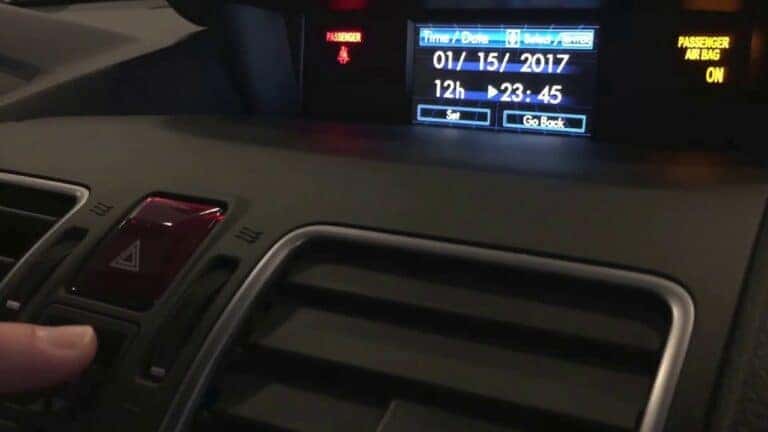 How To Change The Time/Clock On My Subaru | Wilsonville Subaru